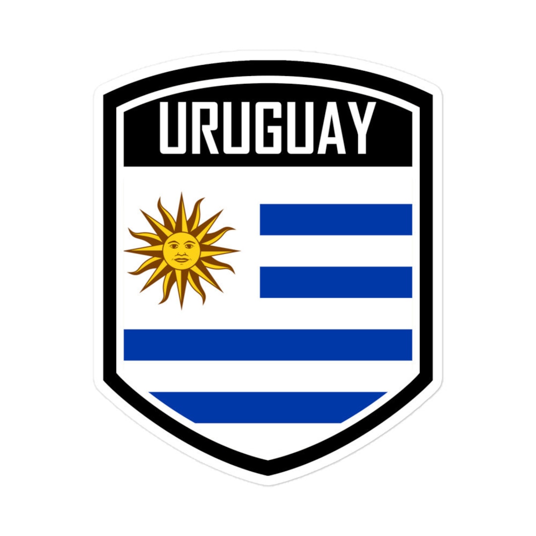 Uruguay Flag Emblem Stickers | High-quality Vinyl Decals - Etsy