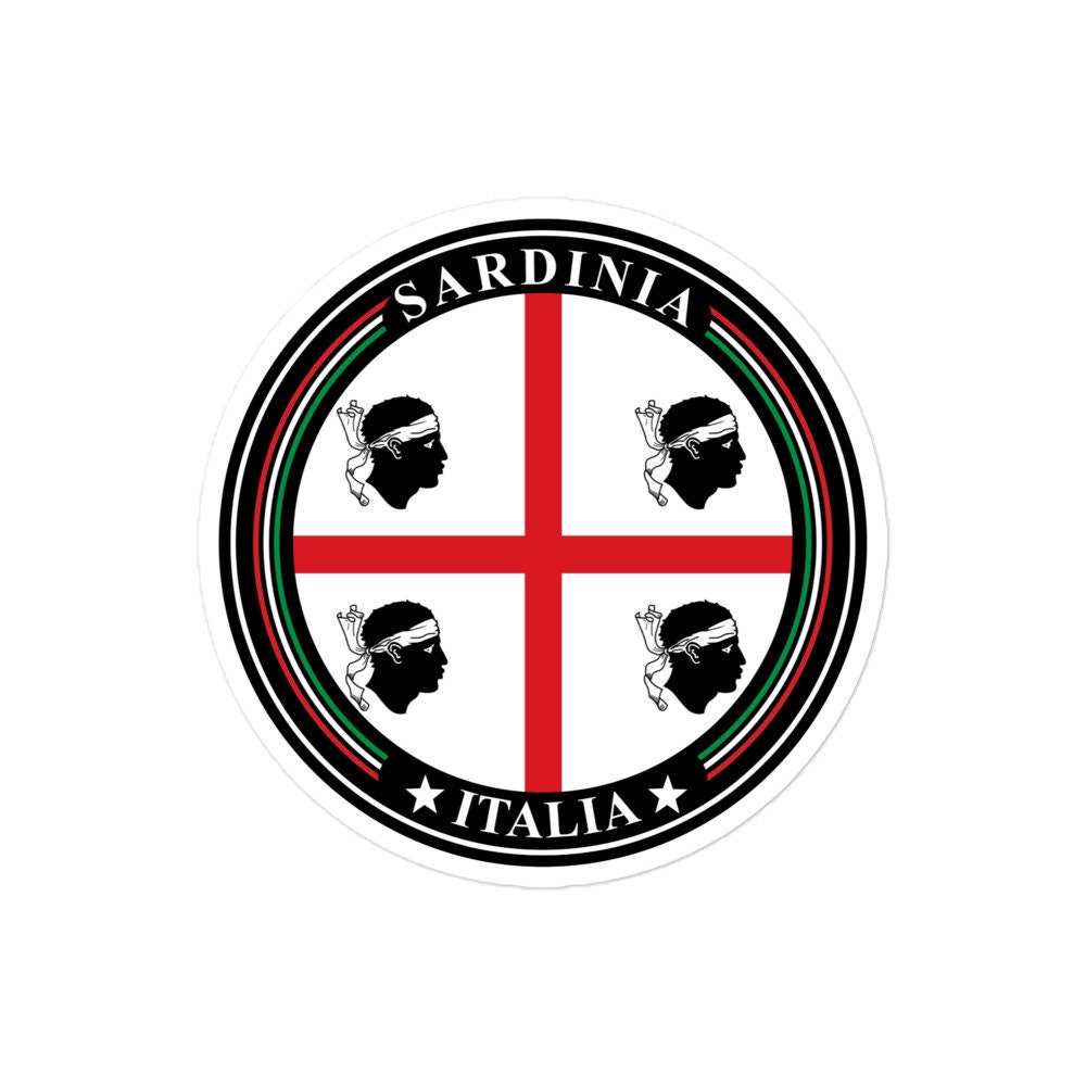 Show Your Sardinian Pride With High-quality Flag Stickers | Italy - Etsy