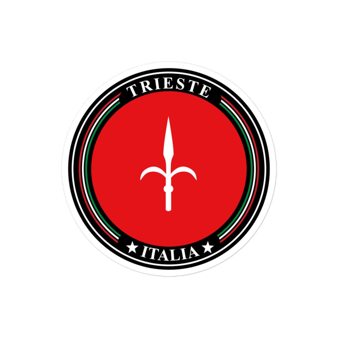 Trieste Italy Flag Stickers - Etsy