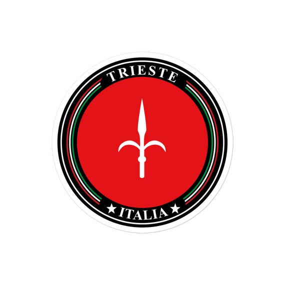 Trieste Italy Flag Stickers - Etsy