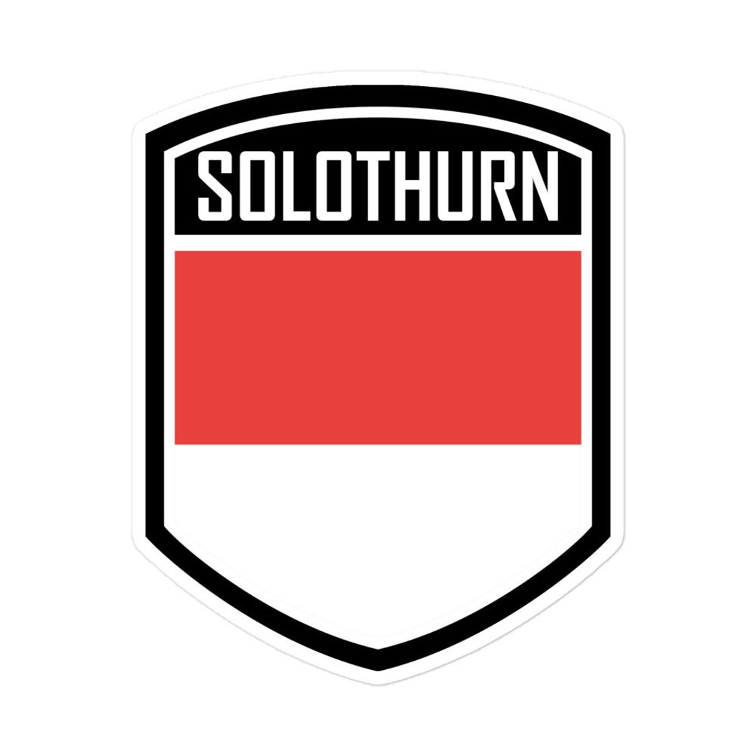 Canton of Solothurn Switzerland Flag Emblem Vinyl Stickers - Etsy