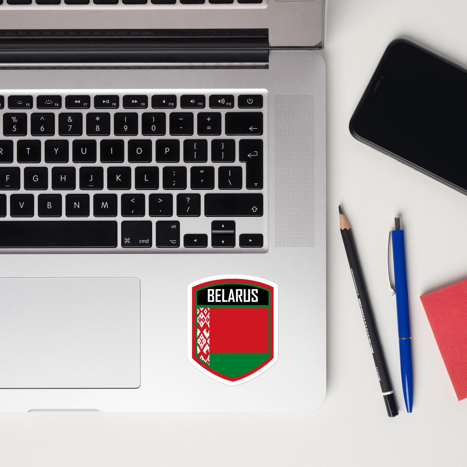 Belarus Flag Emblem Stickers - Etsy