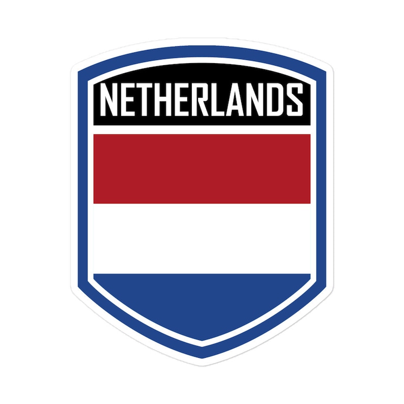 Netherlands Flag Emblem Stickers High-quality Vinyl, Multiple Sizes - Etsy