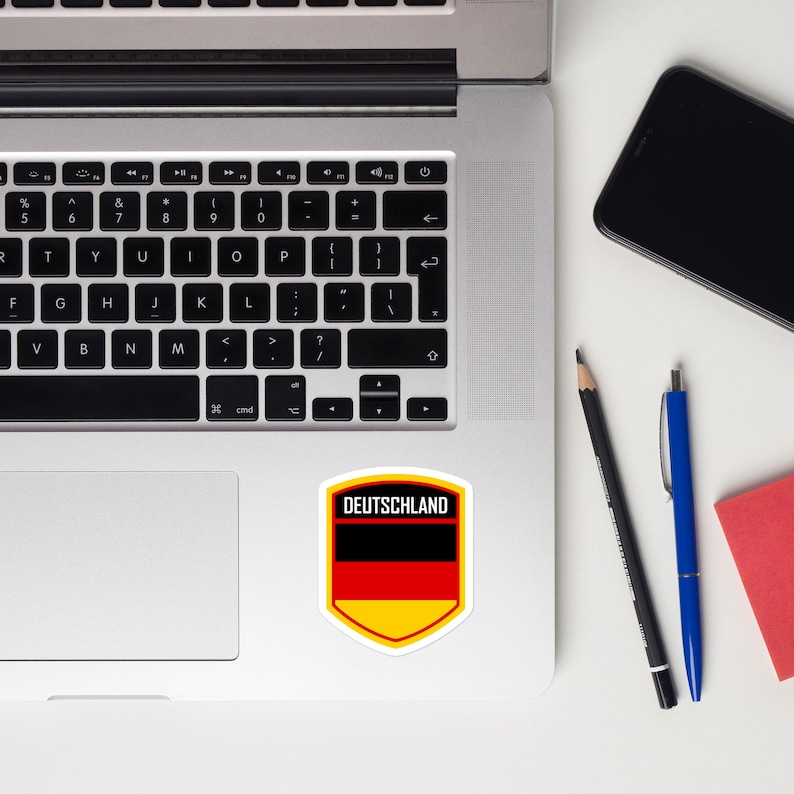 Show Your German Pride With Germany Flag Emblem Stickers - Etsy