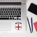 England Flag Emblem Stickers English National Pride Decals for Laptops ...
