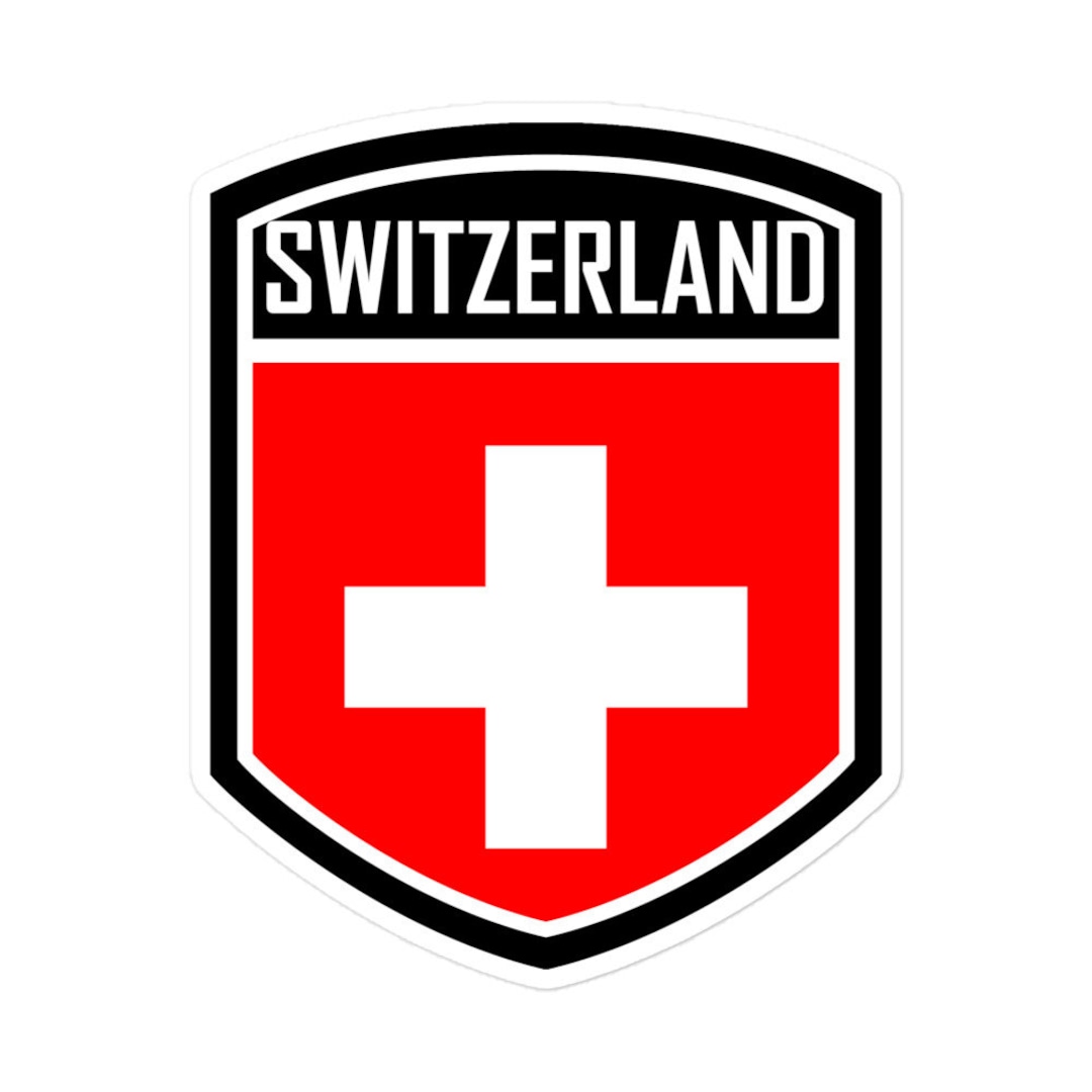 Celebrate Your Swiss Heritage With Switzerland Flag Emblem Stickers ...