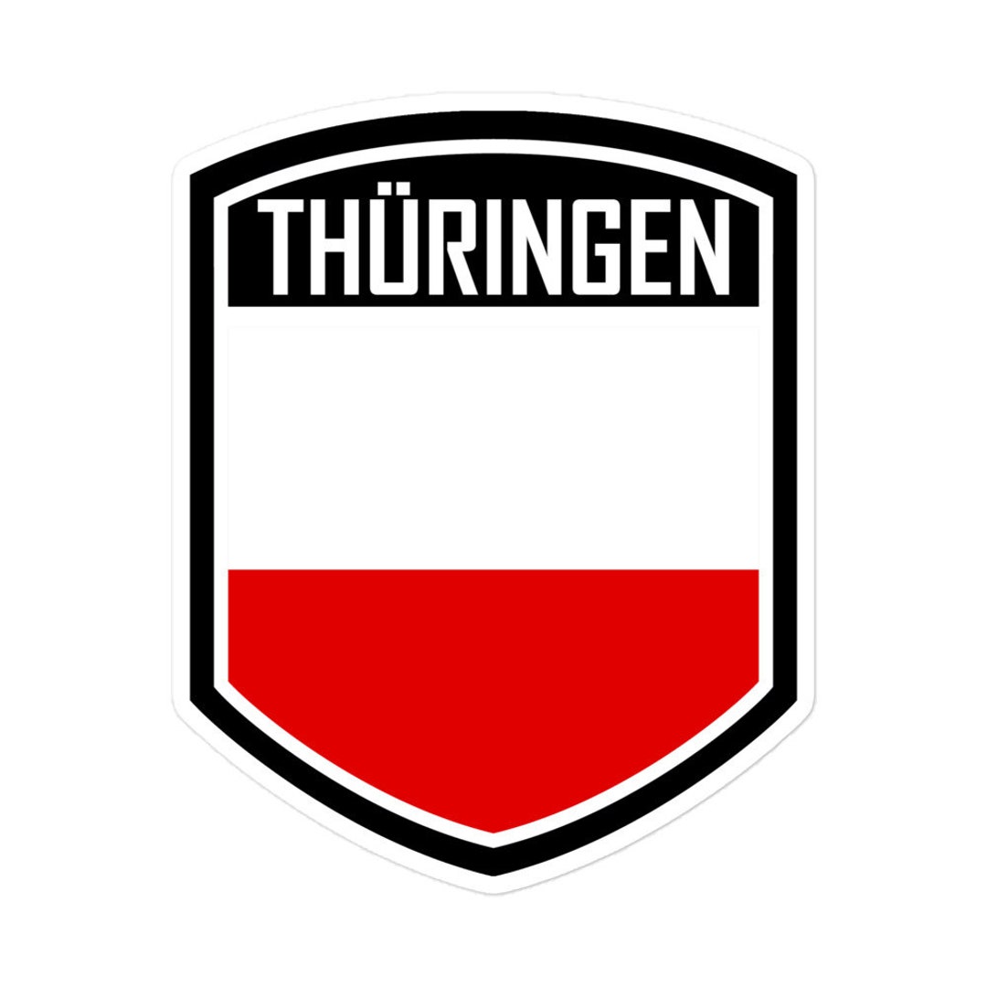 Thüringen Germany Flag Emblem Stickers - Etsy