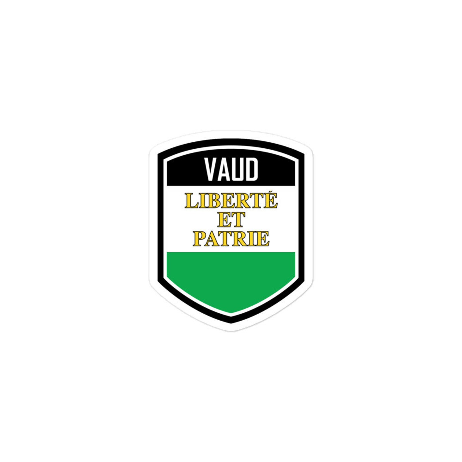 Canton of Vaud Switzerland Flag Emblem Stickers - Etsy