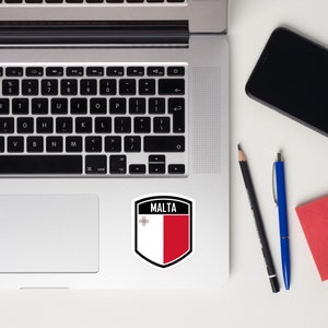 Malta Flag Emblem Stickers - Show Your Patriotism With High-quality ...