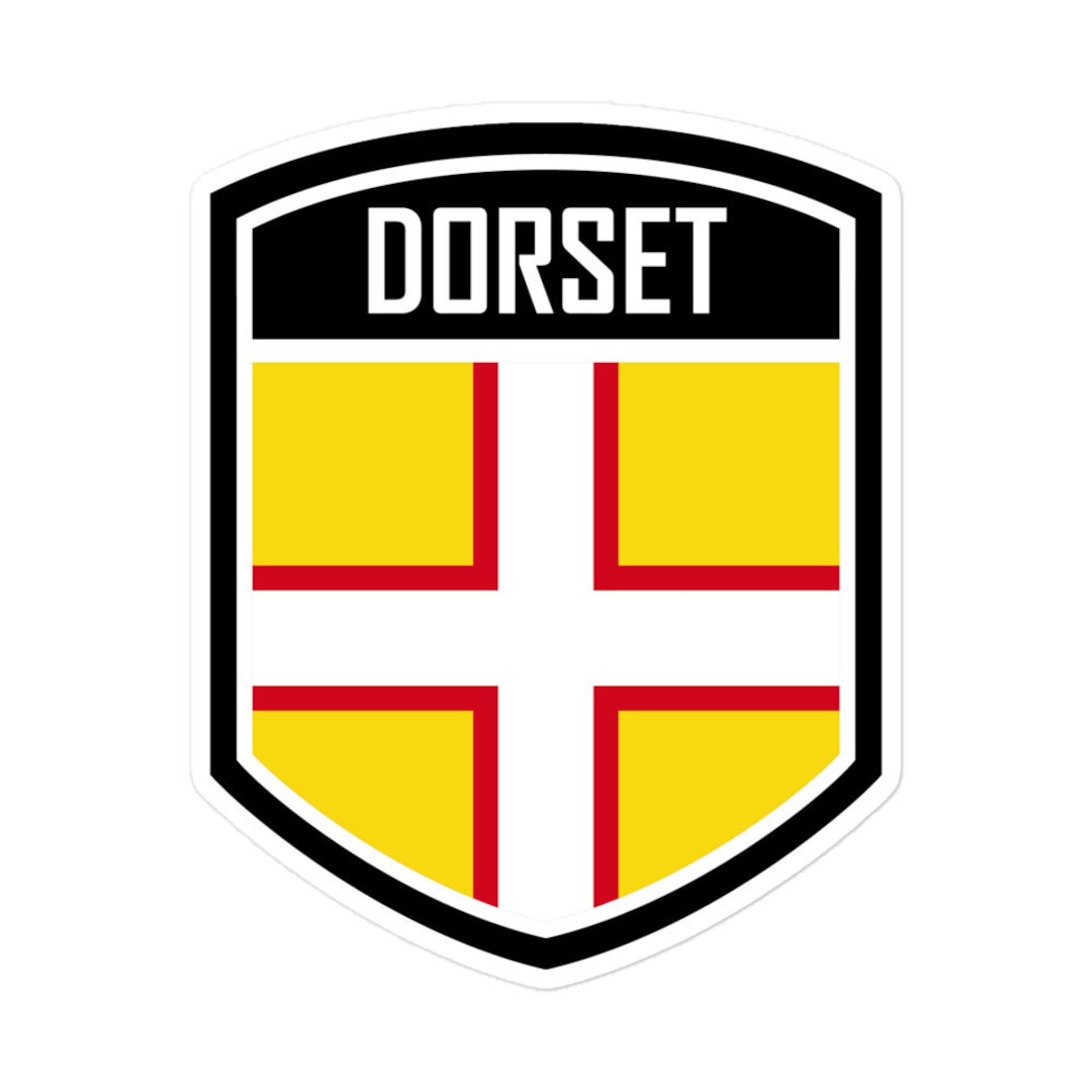 Dorset County England Flag Emblem Stickers - Etsy