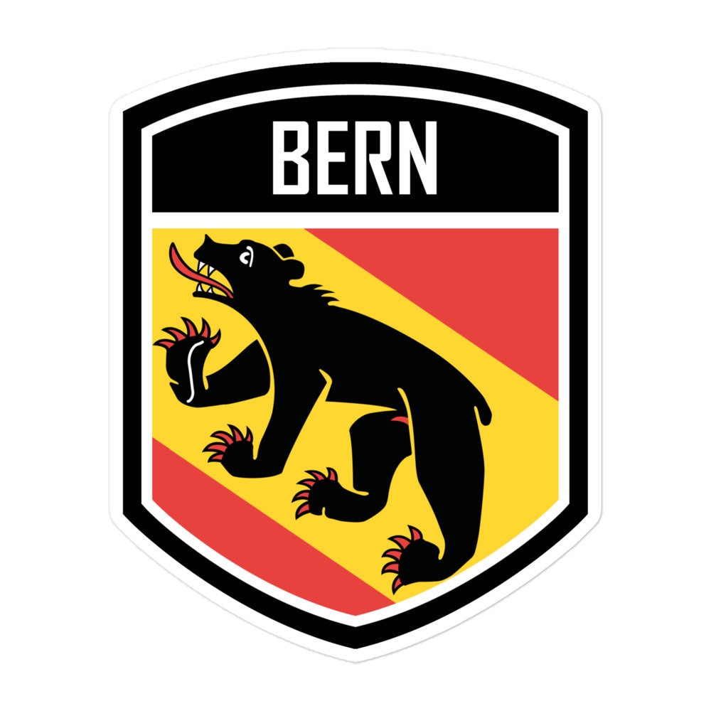 Canton of Bern Switzerland Flag Emblem Vinyl Stickers - Etsy