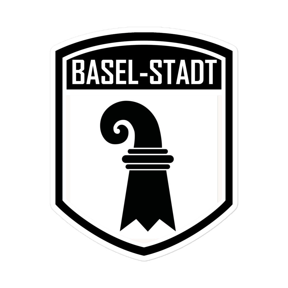 Canton of Basel-stadt Switzerland Flag Emblem Vinyl Stickers - Etsy