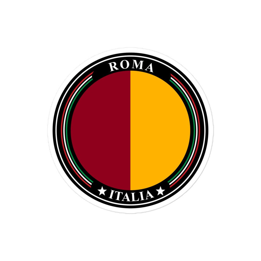 Rome Italy Flag Stickers - Etsy