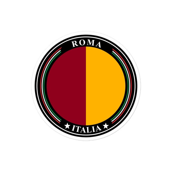 Rome Italy Flag Stickers - Etsy