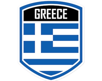 Greece Coat of Arms Emblem Stickers - Etsy