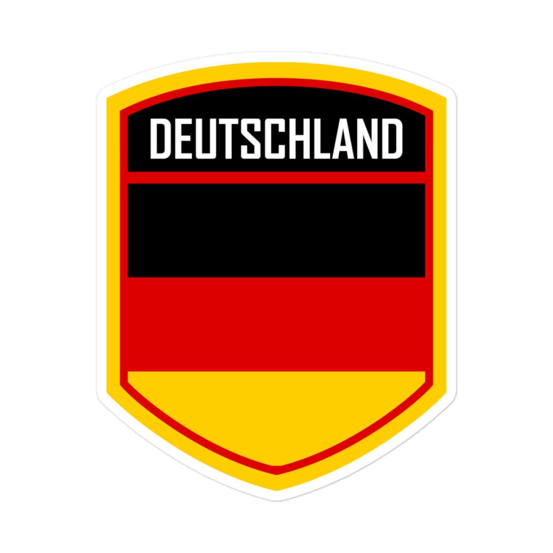Show Your German Pride With Germany Flag Emblem Stickers - Etsy