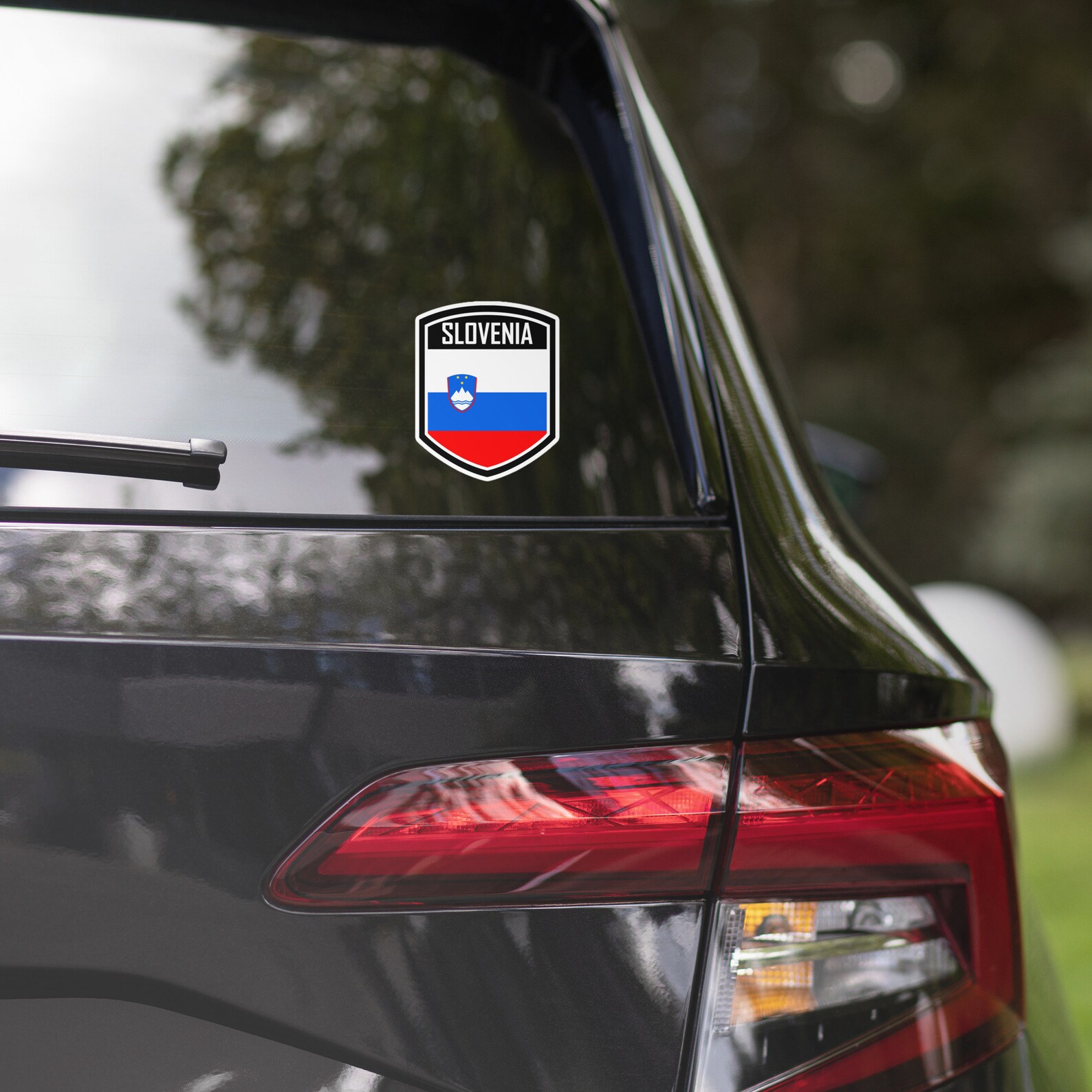 Slovenia Flag Emblem Stickers - Durable Vinyl Stickers - Etsy