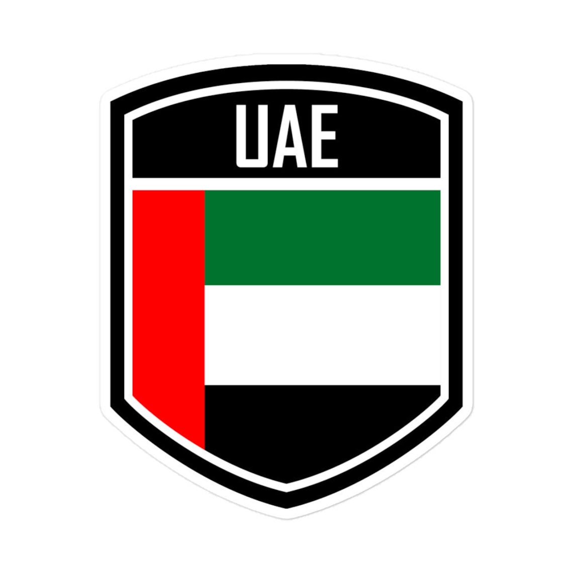 United Arab Emirates Flag Emblem Stickers - Etsy
