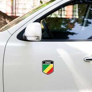 Congo Flag Emblem Stickers - Etsy