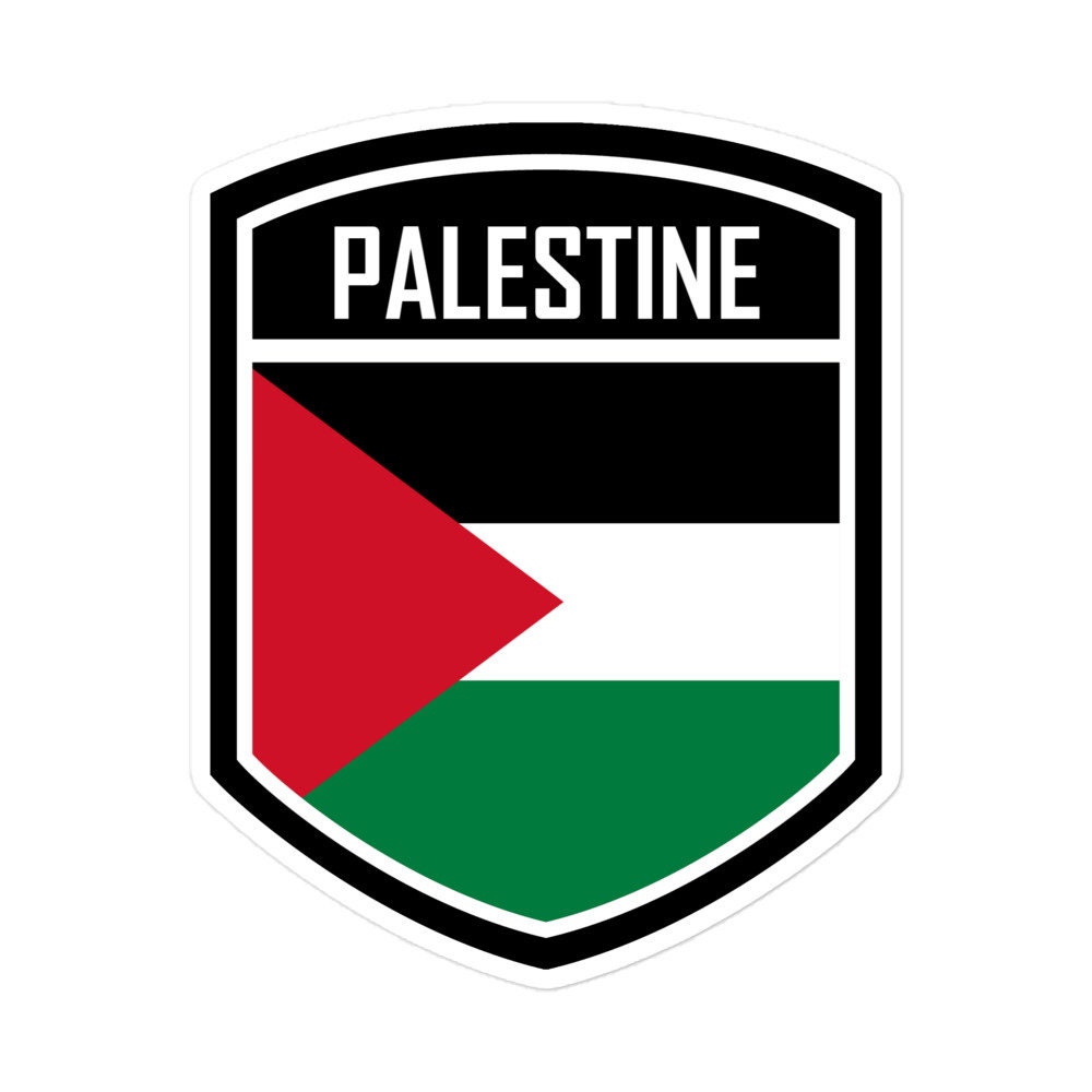 Palestine Flag Emblem Stickers - Etsy