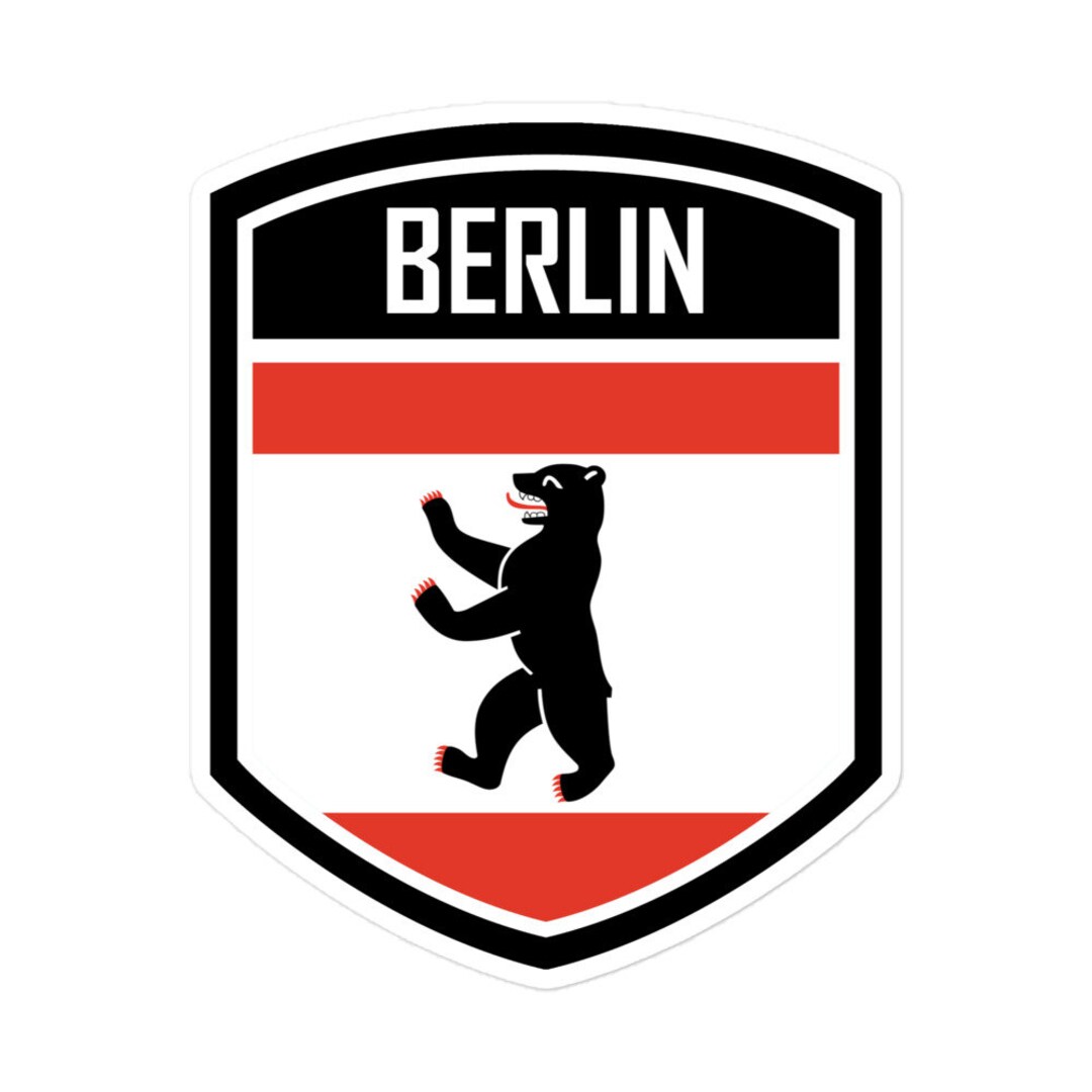 Berlin Emblem Stickers - Perfect for Laptops, Cars, Scrapbooks and More ...