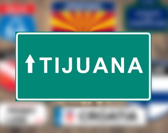 Tijuana Sticker - Etsy