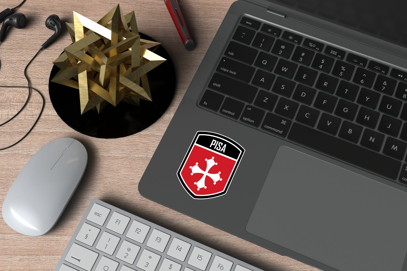 City of Pisa Italy Flag Emblem Stickers - Etsy