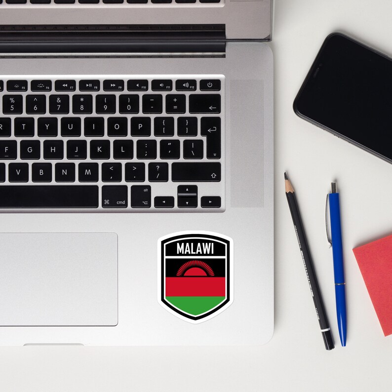 Malawi Flag Emblem Stickers - Etsy