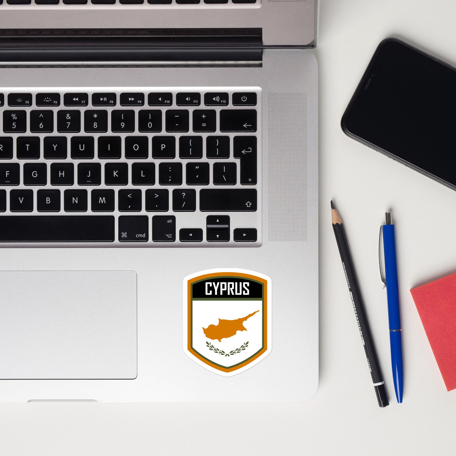 Cyprus Flag Emblem Stickers - Etsy