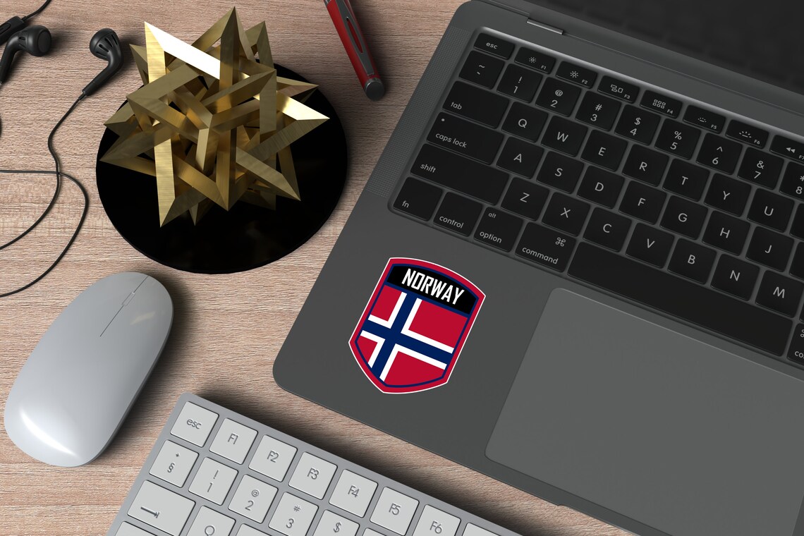 Norway Flag Emblem Stickers Nordic Country Decal for Cars - Etsy