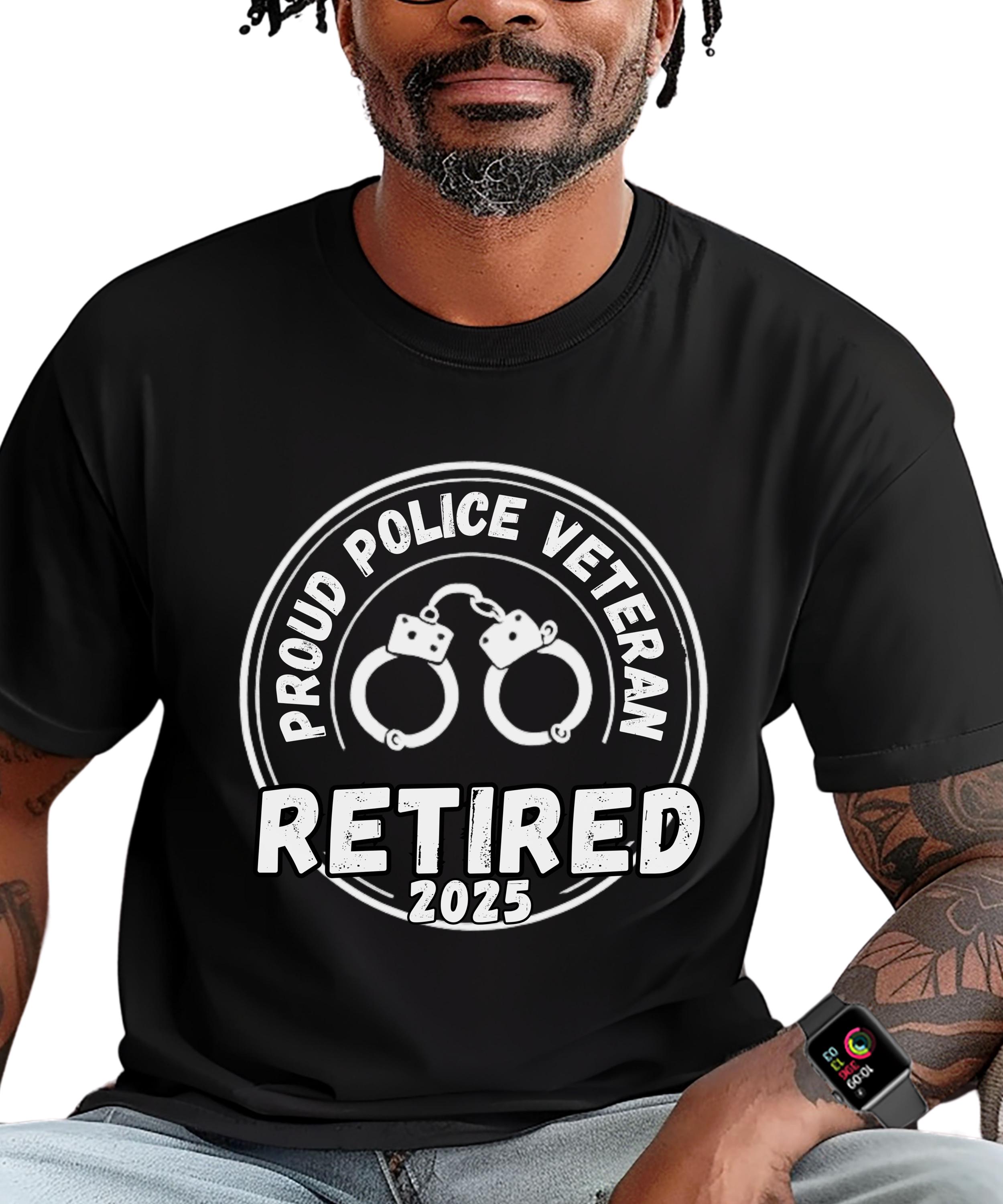Police Retirement Group Shirts, Retiring Cop Crew, Policeman Retirement ...