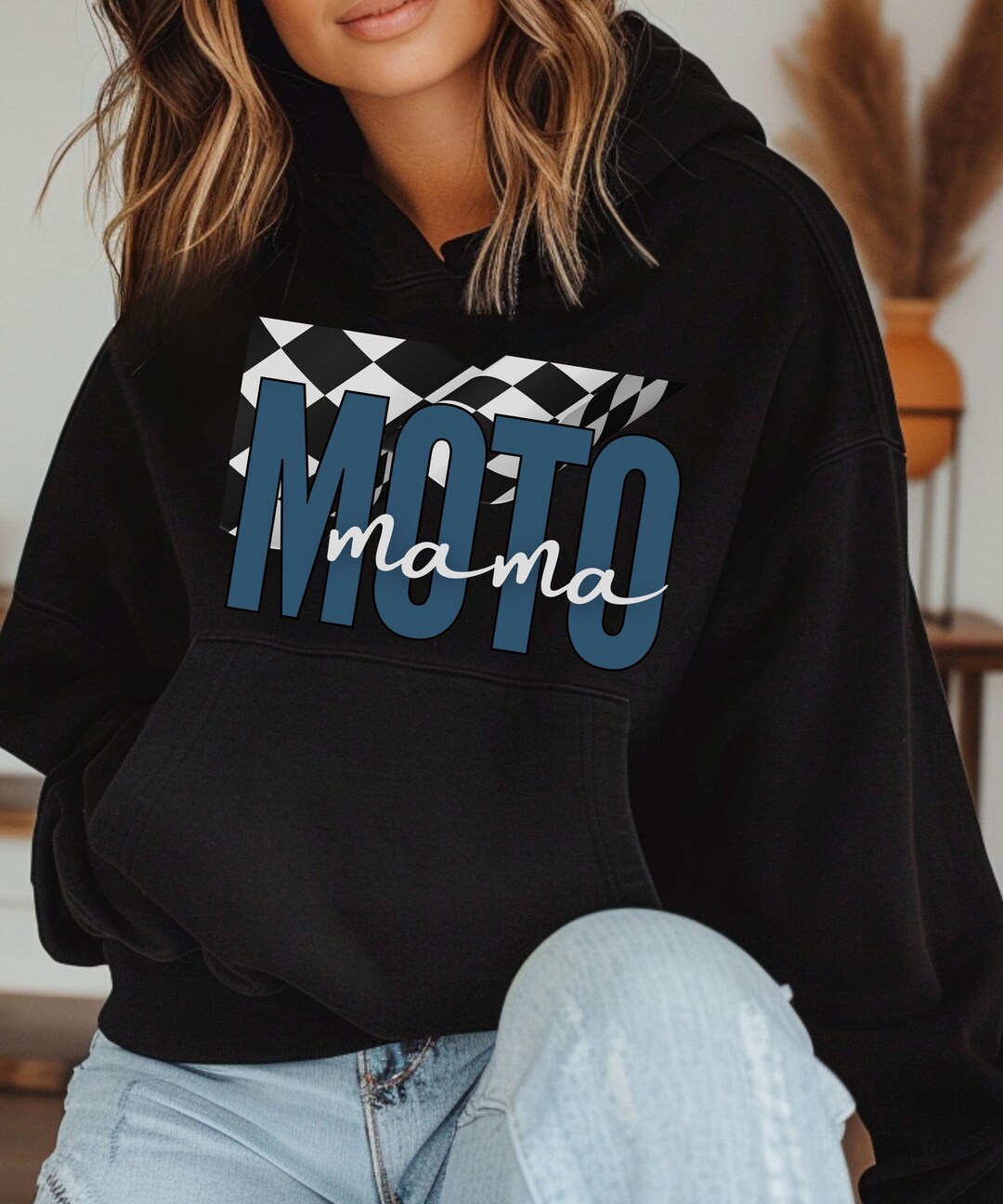 Motocrossing Hoodie, Offroading Dirt All Day Hoodie, Moto Cross ...