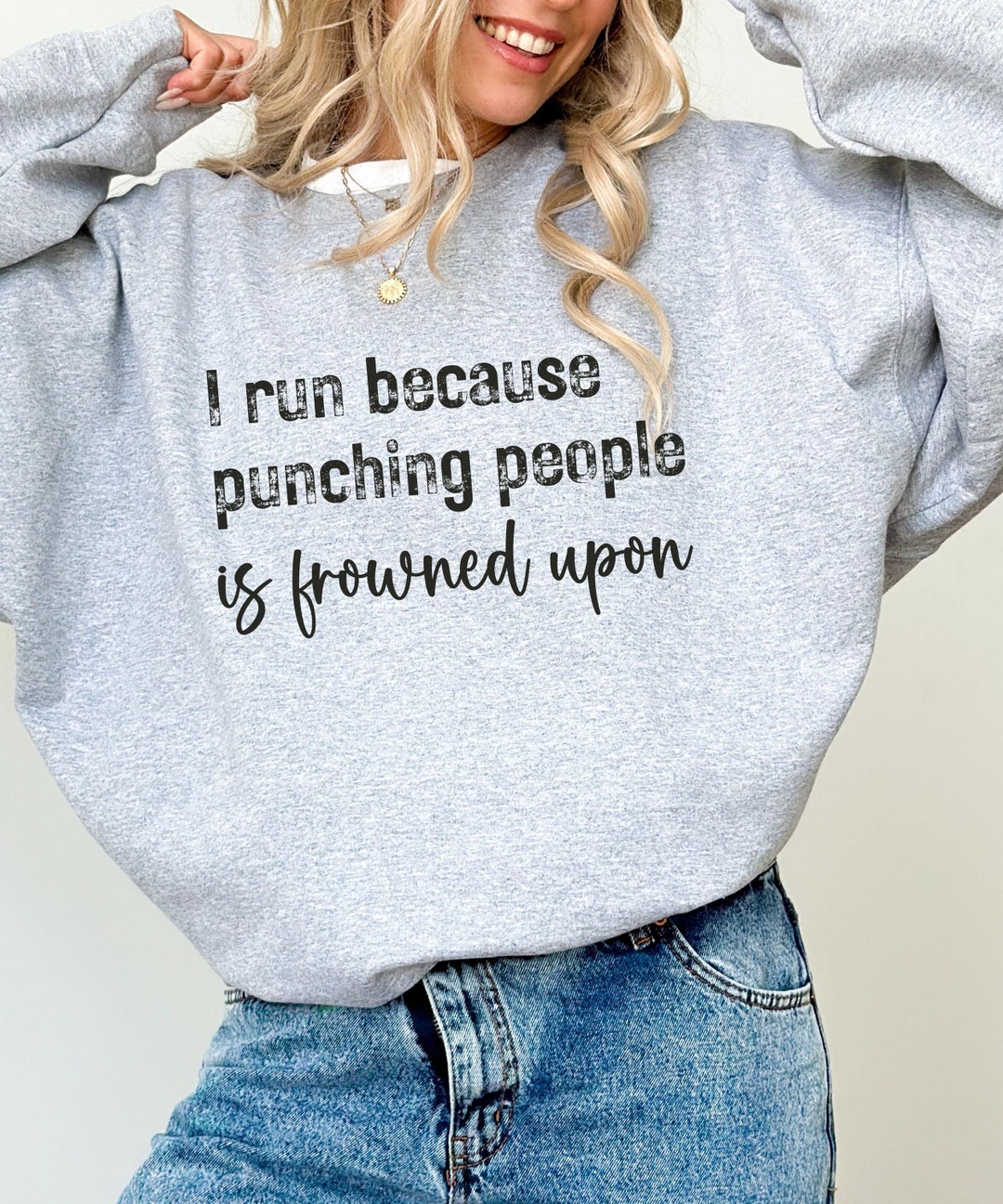 Running Sweatshirt, Jogging Sweatshirt, Running Therapy, Marathon ...