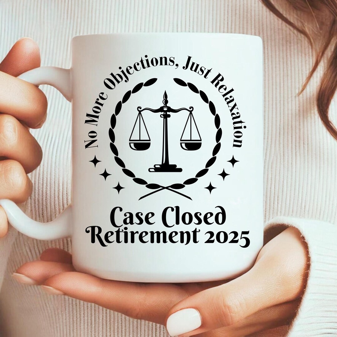 Lawyer Retirement Gift, Attorney Retirement, Judge Retirement Mug ...