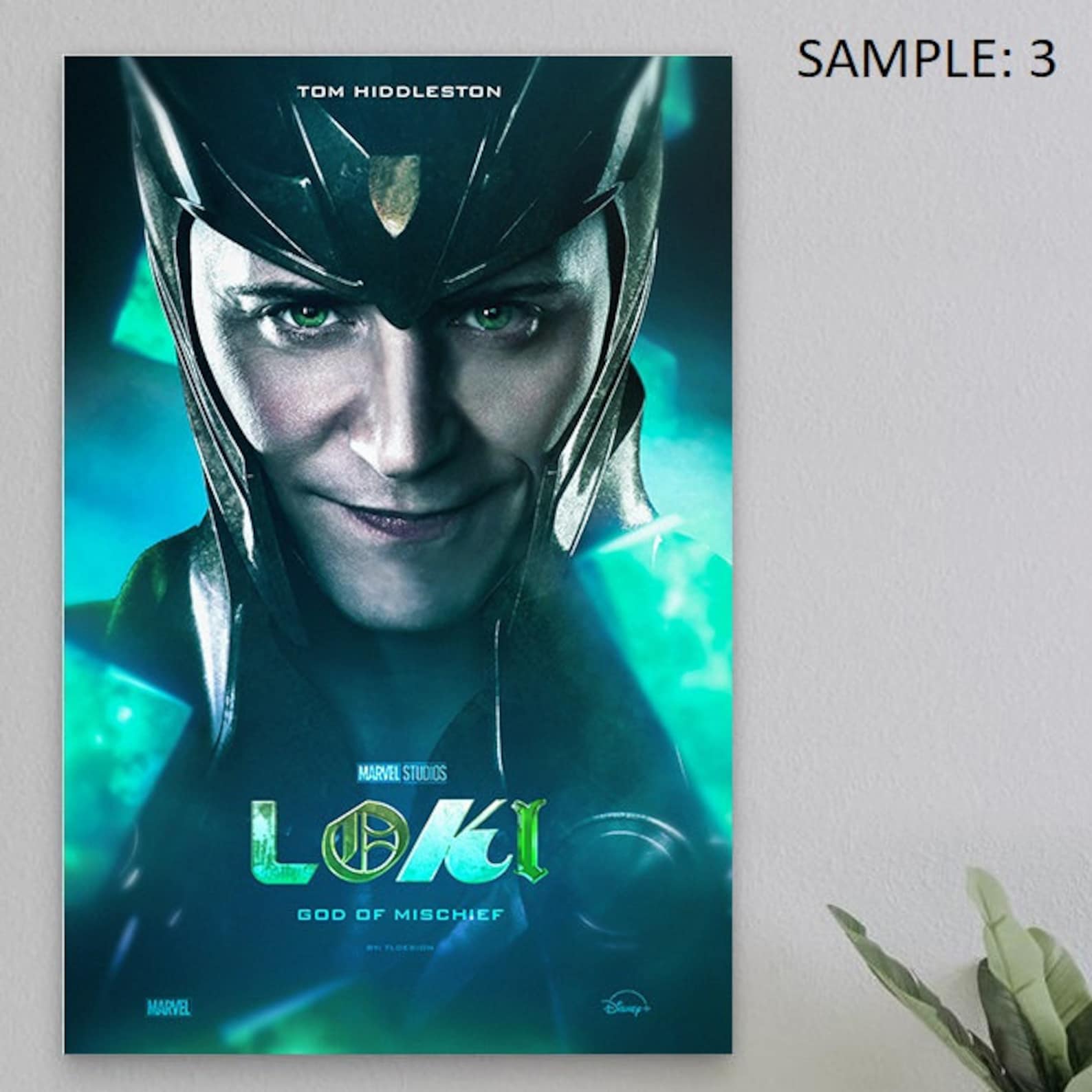Loki poster Marvel Poster home decor wall art gallery | Etsy