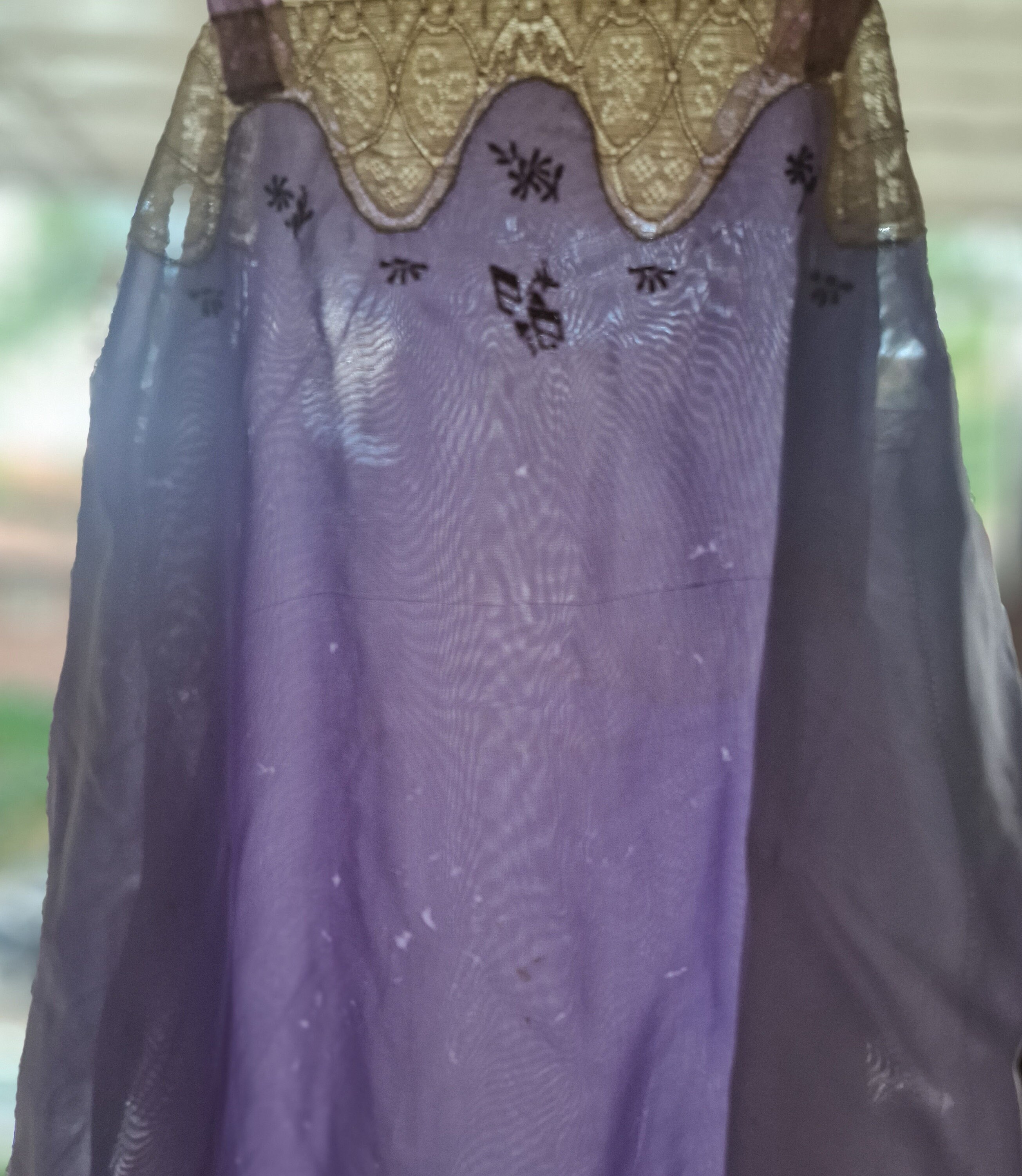 ANTIQUE Purple VINTAGE Art Nouveau Top as Is - Etsy