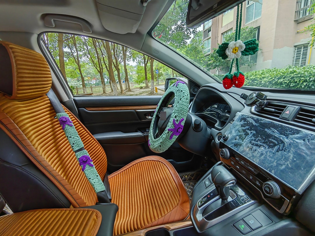 Crochet Octopus Steering Wheel Cover for Car,steering Wheel Cover for ...