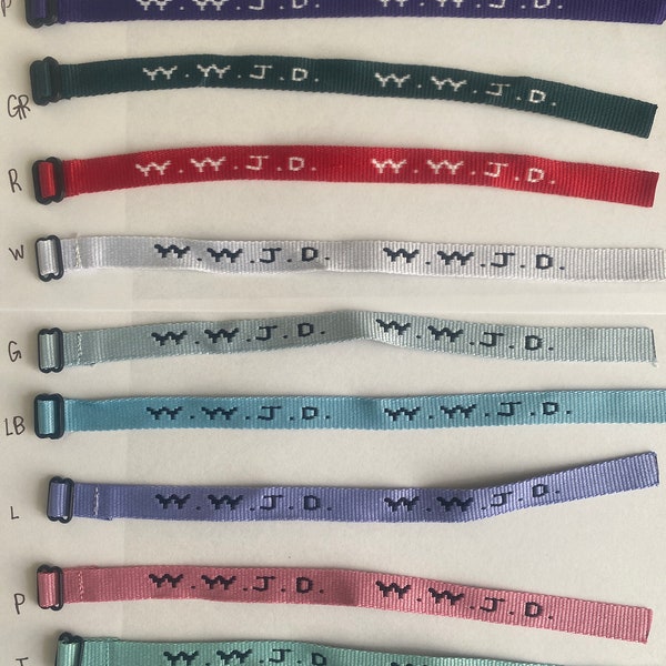 Wwjd Bracelet - Etsy