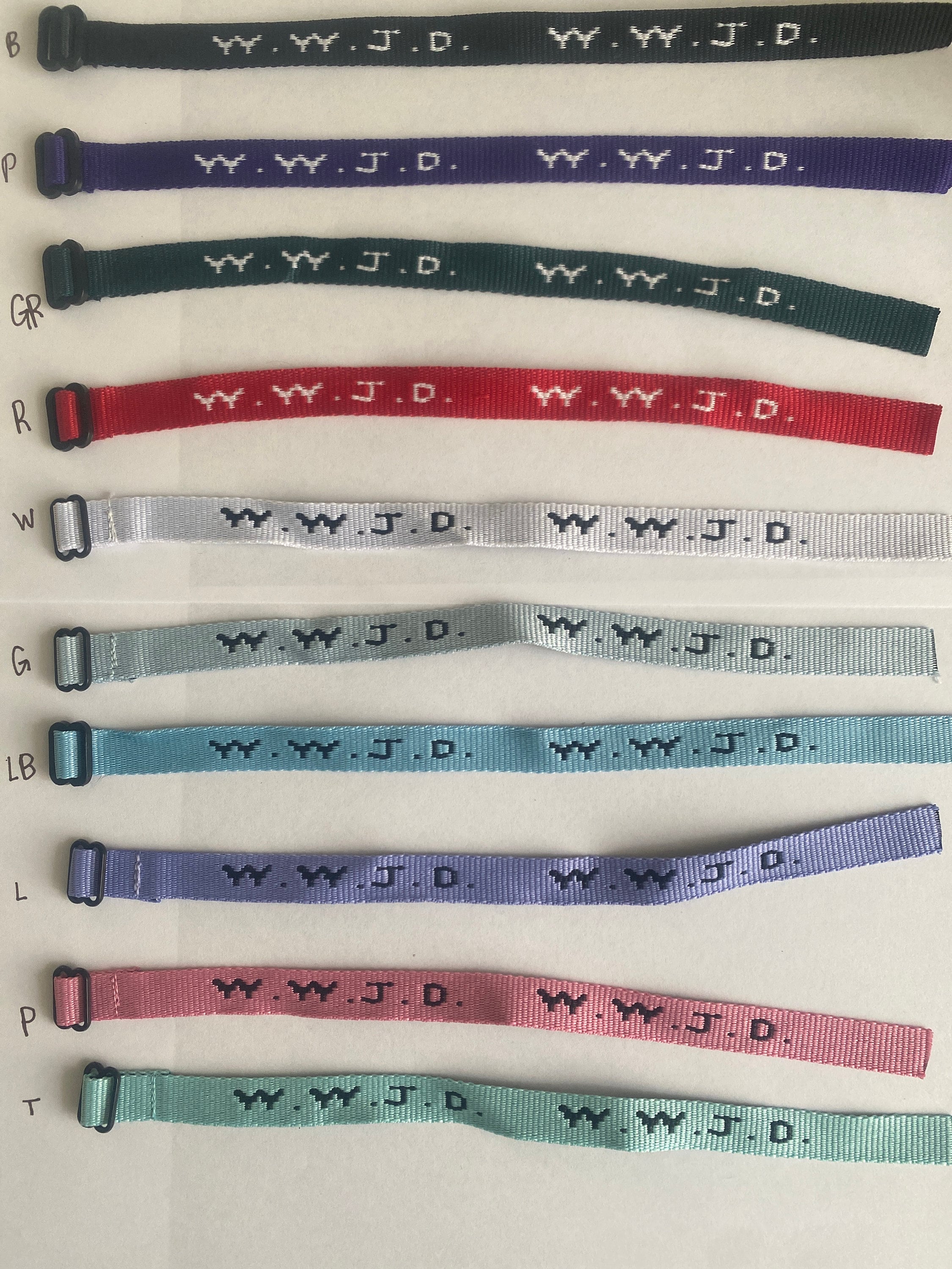 Wwjd Bracelet 90s Retro Christian Bracelet Christian - Etsy