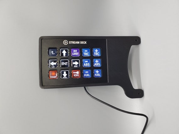 Fanatec CSL Elite Stream Deck Button Box Mount | Etsy