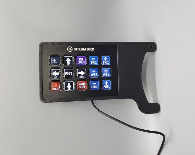Fanatec CSL Elite Stream Deck Button Box Mount - Etsy