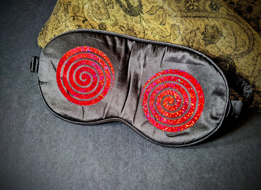 Moth Man Sleeping Mask. Hypnotizing Eye Mask. Halloween Sleeping Mask ...