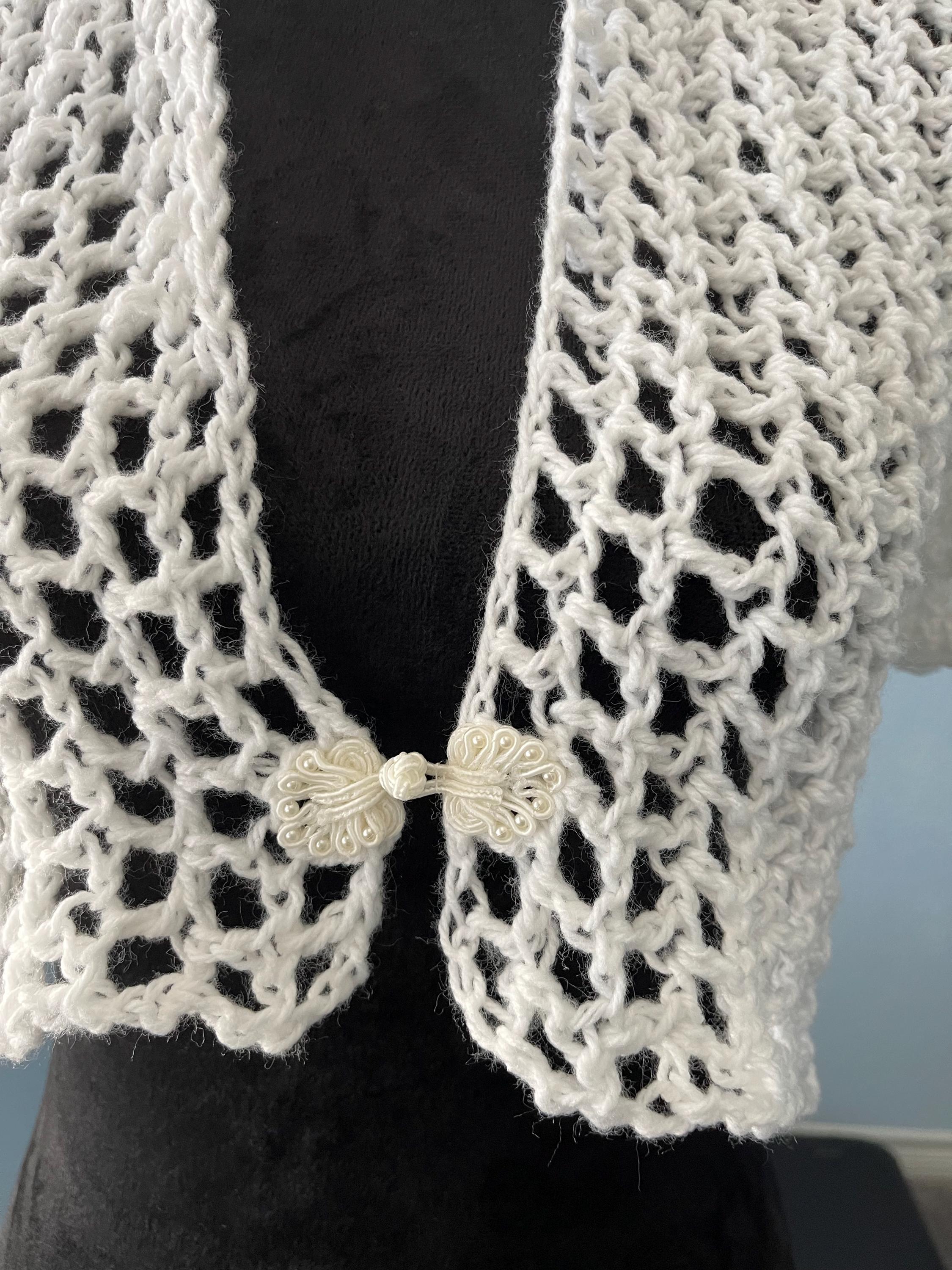 Woman's Clothing Shell/vest Handmade Crochet - Etsy