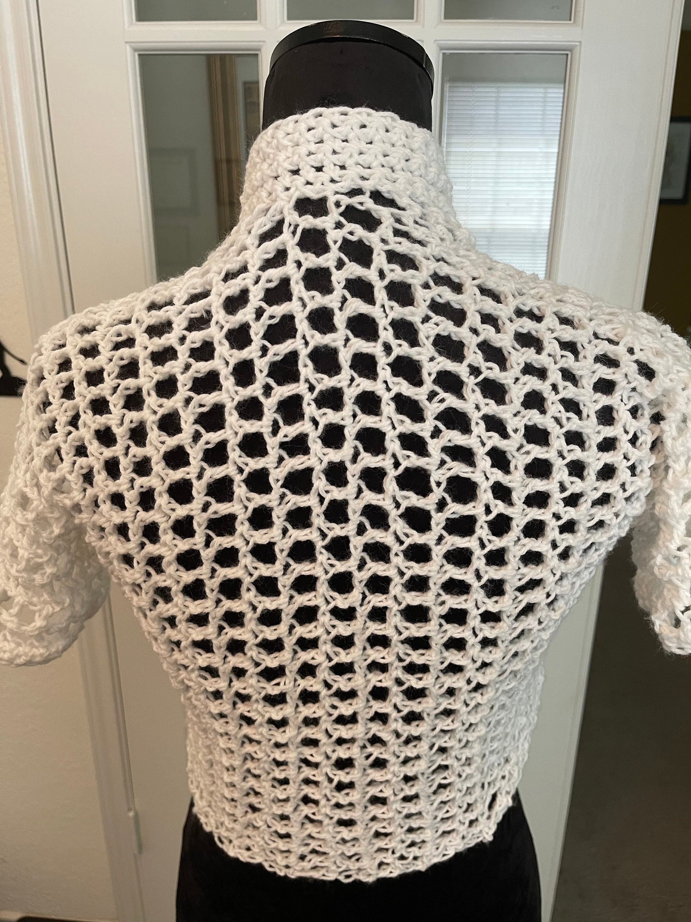 Woman's Clothing Shell/vest - Handmade Crochet - Etsy