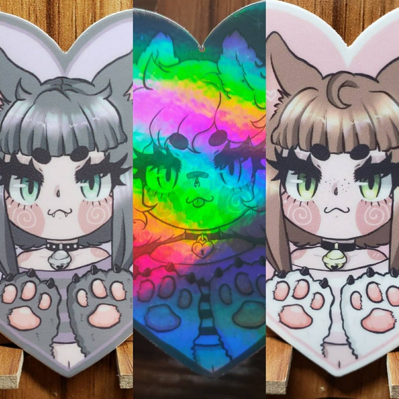Cat Girl Stickers (wholesome and Motivational!!) - Etsy