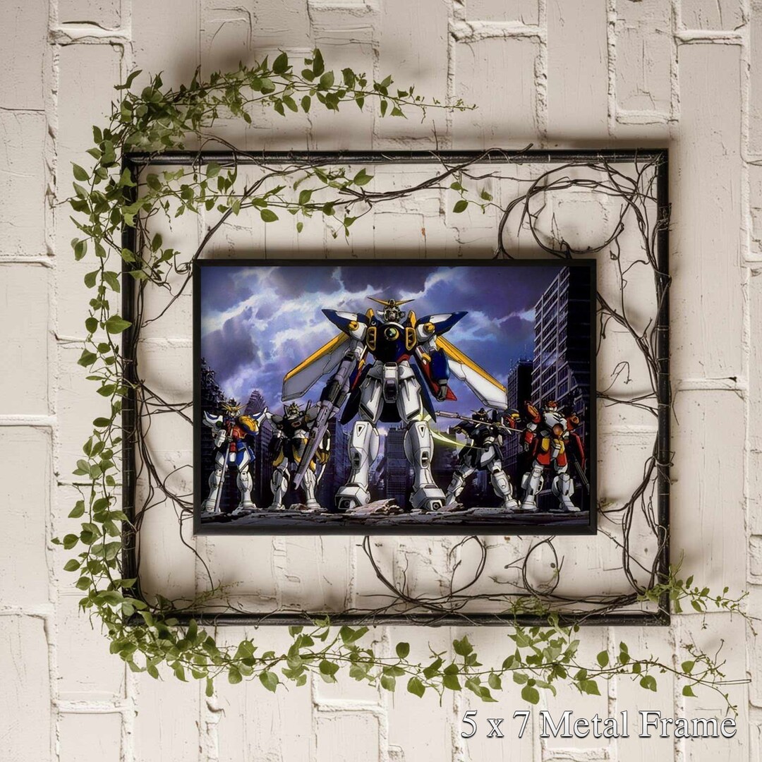 Gundam Anime Metal Frame - Etsy