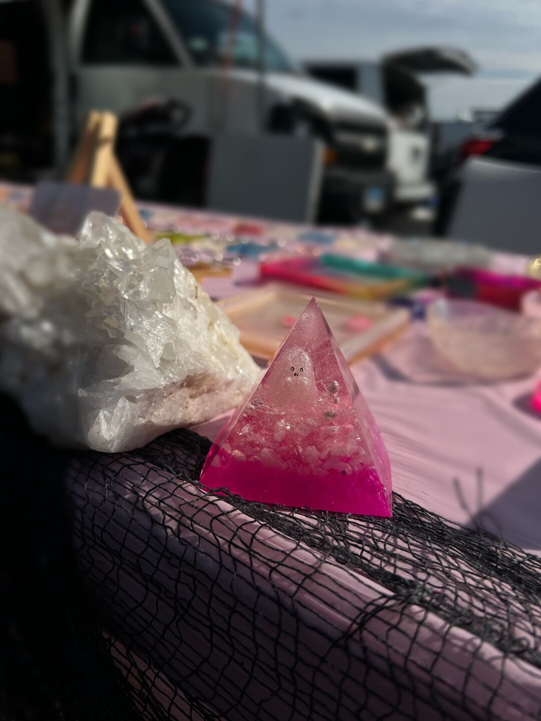 Pink Ghost Pyramid - Etsy