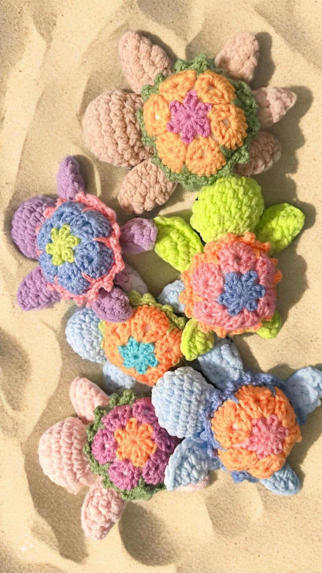 Baby Isla Island Boho Sea Turtle Crochet Small Turtle Custom Made to ...