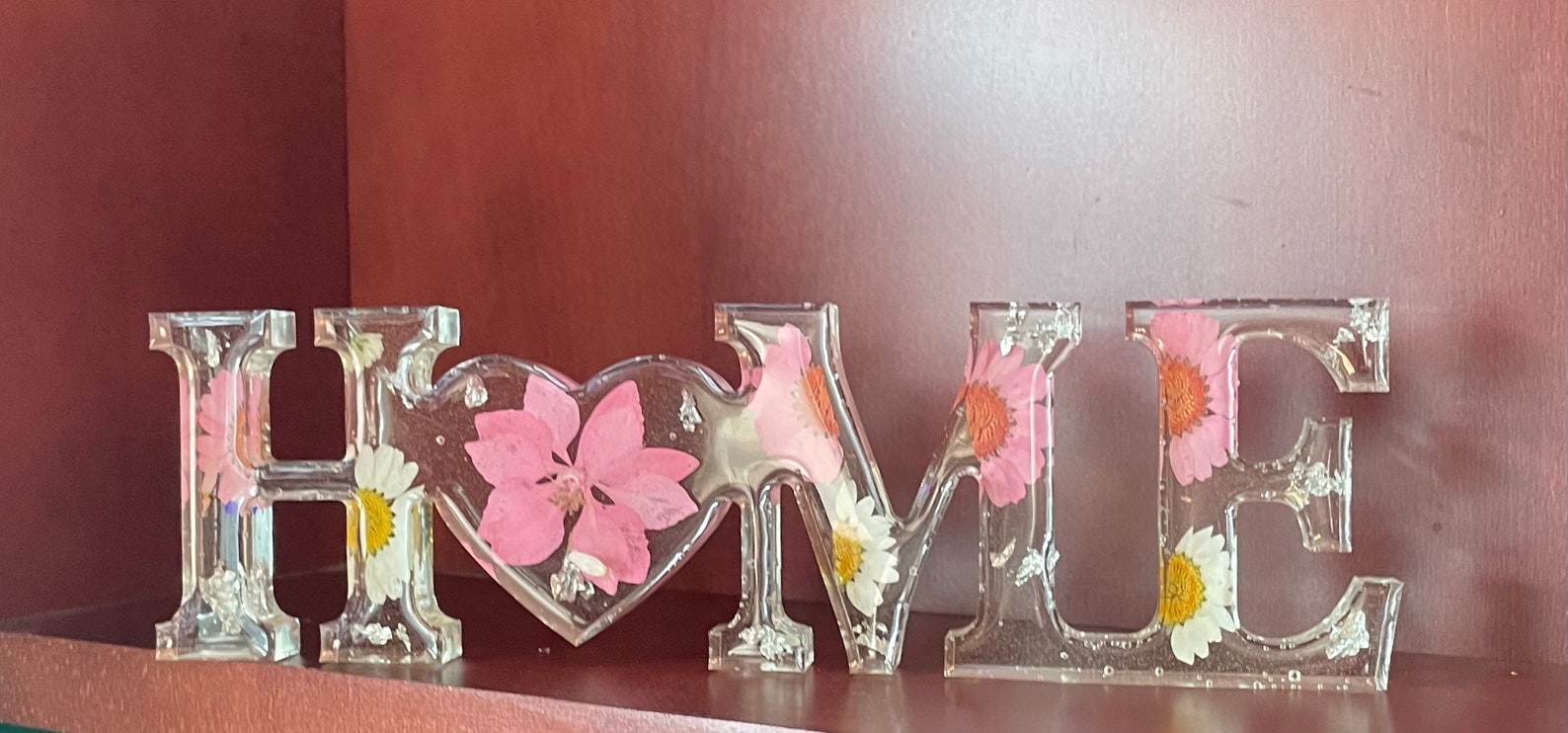 Handmade HOME Resin Home Decorresinfreestanding - Etsy