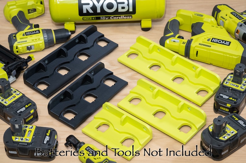 Ryobi 18v ONE Battery Wall Mount / Holder Original Design | Etsy